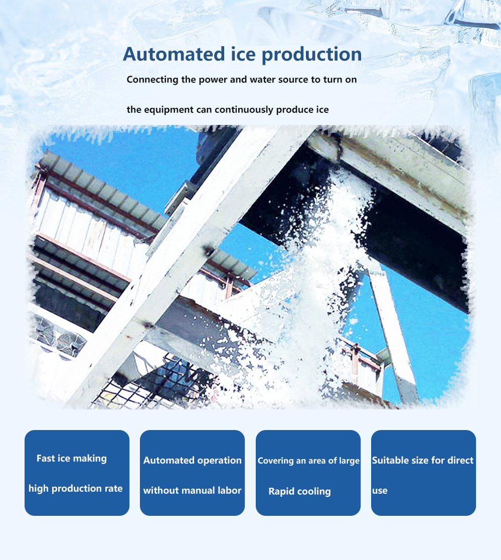 5 Tons Industrial Flake Ice Machine- Buy 1Ton ice flake machine Product ...