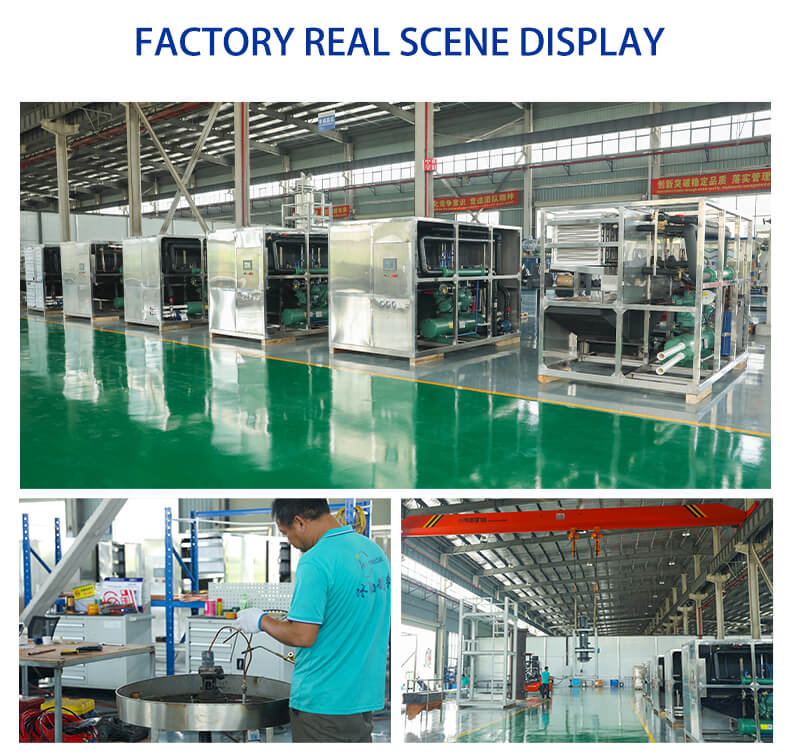 Brine Ice Block Machine Icemedal 1 Ton To 100 Tons Brine System Ice ...