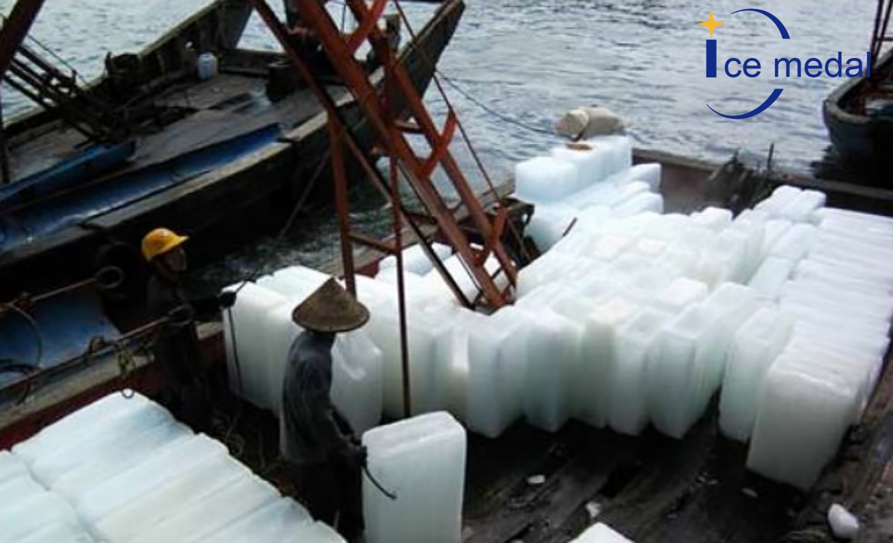 20 T- Per Day Ice Brick Machine Capable of Producing Large Ice Cubes ...