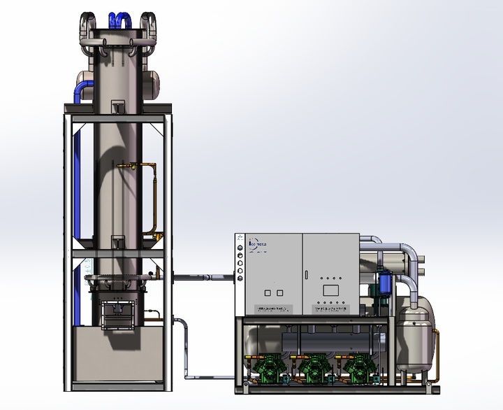 Icemedal IMT10 10 Tons Per Day Tube Ice Machine For Drink and Restaurant