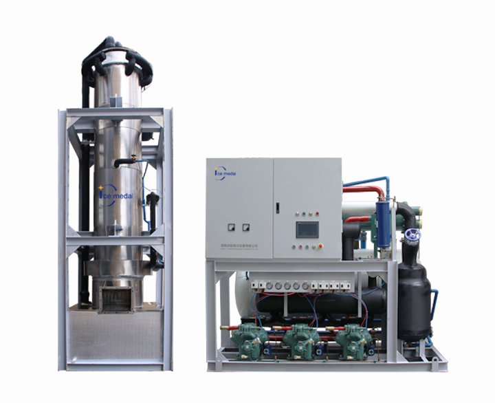 Icemedal IMT15 15 Tons Per Day Tube Ice Machine For Drink and Restaurant Icemedal IMT15 15 Tons Per Day Tube Ice Machine For Drink and Restaurant