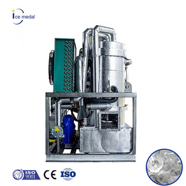 Icemedal IMT1 1 Ton Industrial Automatic Factory Ice Maker Tube Ice ...