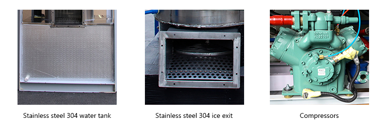 Icemedal IMT Series Compact Design Industrial Ice Maker Machine Tube ...