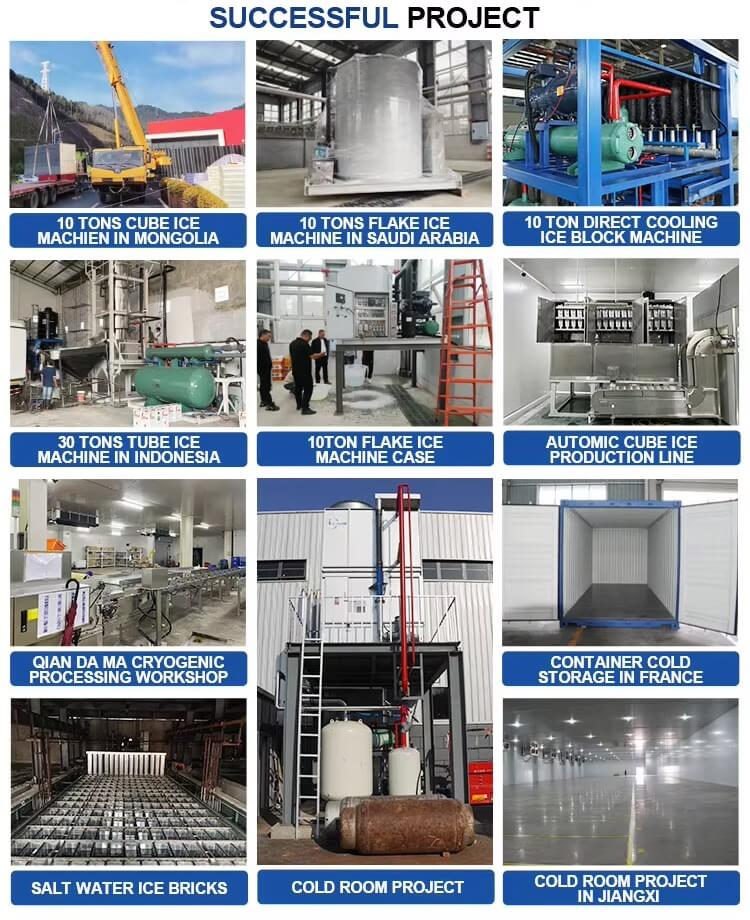 Icemedal Ammonia Type Industrial Tube Ice Machine 60 Tons Per Day - Buy ...