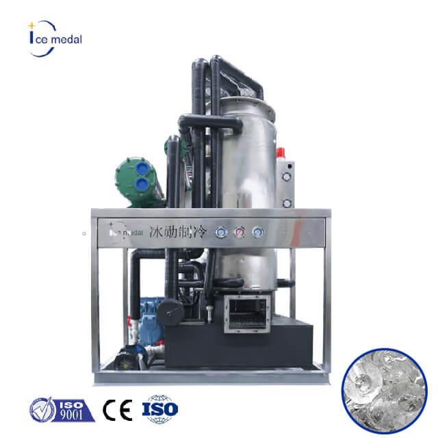 Icemedal IMT5 5 Tons Per Day Automatic Tube Ice Maker Machine With Low ...